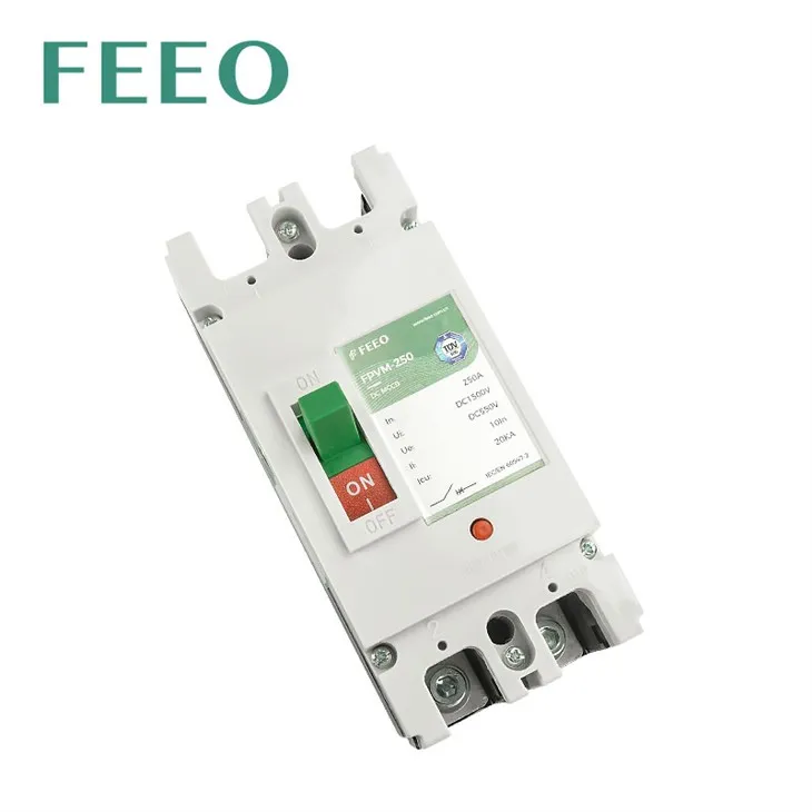 Cina Produsen Pabrik Dc Mccb Moulded Case Circuit Breaker 2P 250A ...